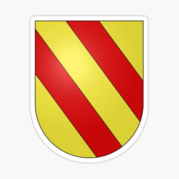 "Municipal coat of arms Ersigen" Sticker for Sale by game2genesis ...