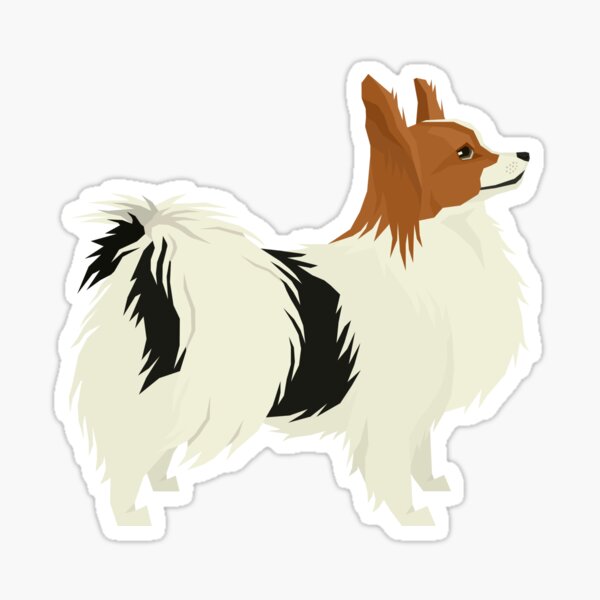 "Papillon" Sticker by tcarey | Redbubble