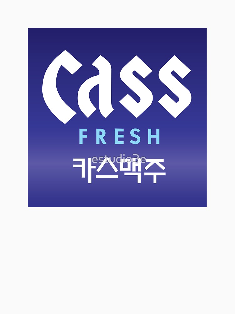 "Cass Fresh Korean Beer" Essential T-Shirt for Sale by estudio3e ...