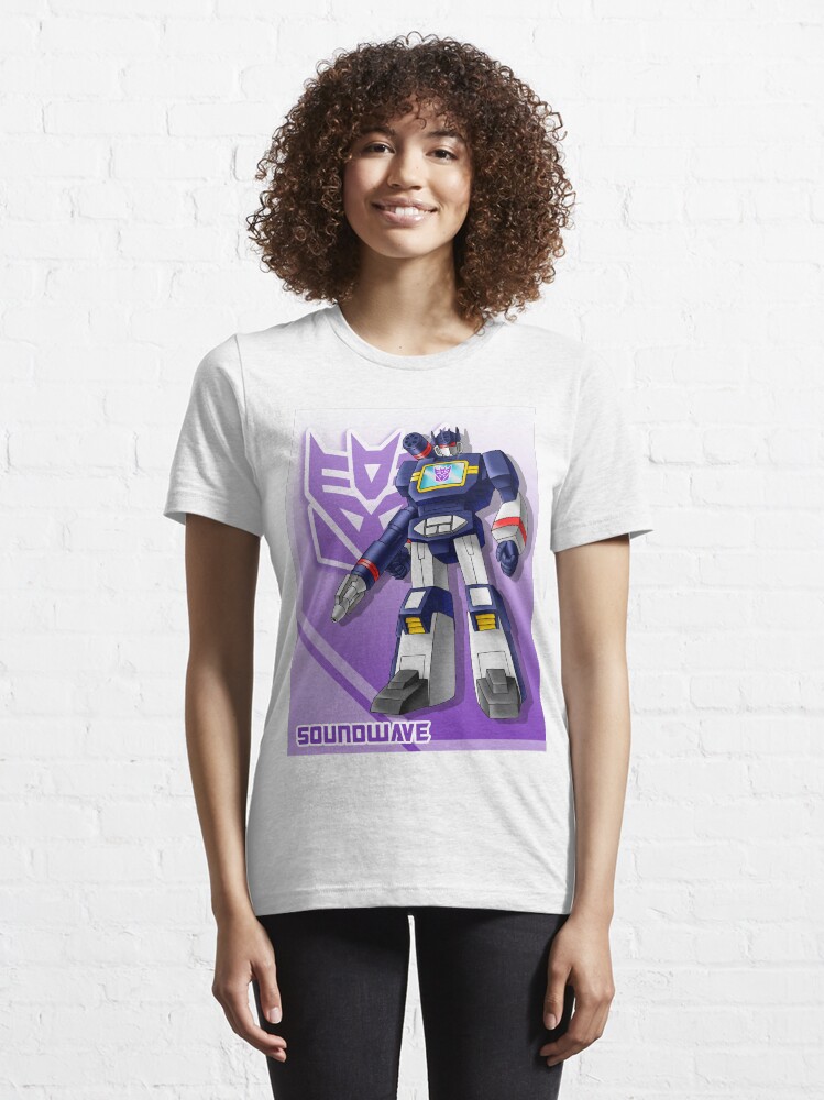 "SoundWave Transformers G1" T-shirt for Sale by Dia1 | Redbubble ...