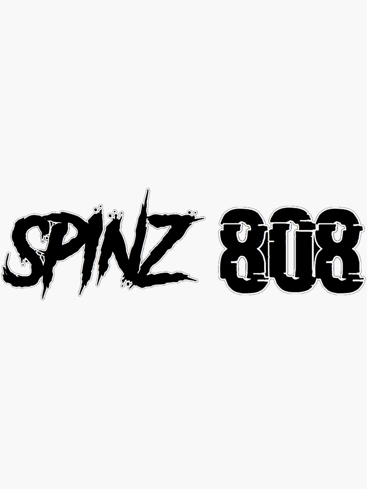 Sticker « Spinz 808 », par itsyaboic | Redbubble