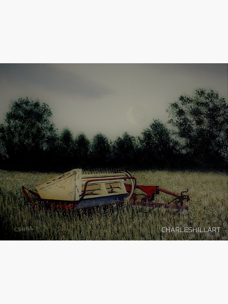 "Hay Mow" Sticker for Sale by CHARLESHILLART | Redbubble