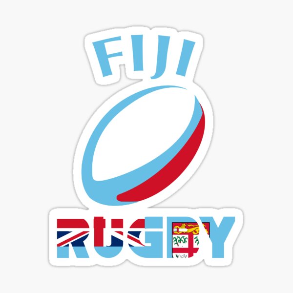 "Fiji Rugby Team Items" Sticker for Sale by Babacarino | Redbubble