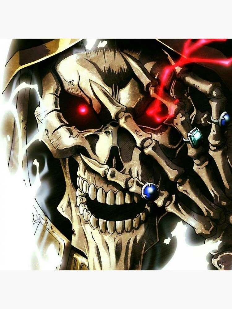 "Overlord - Momonga / Ainz" Poster for Sale by JapaneseGoods | Redbubble