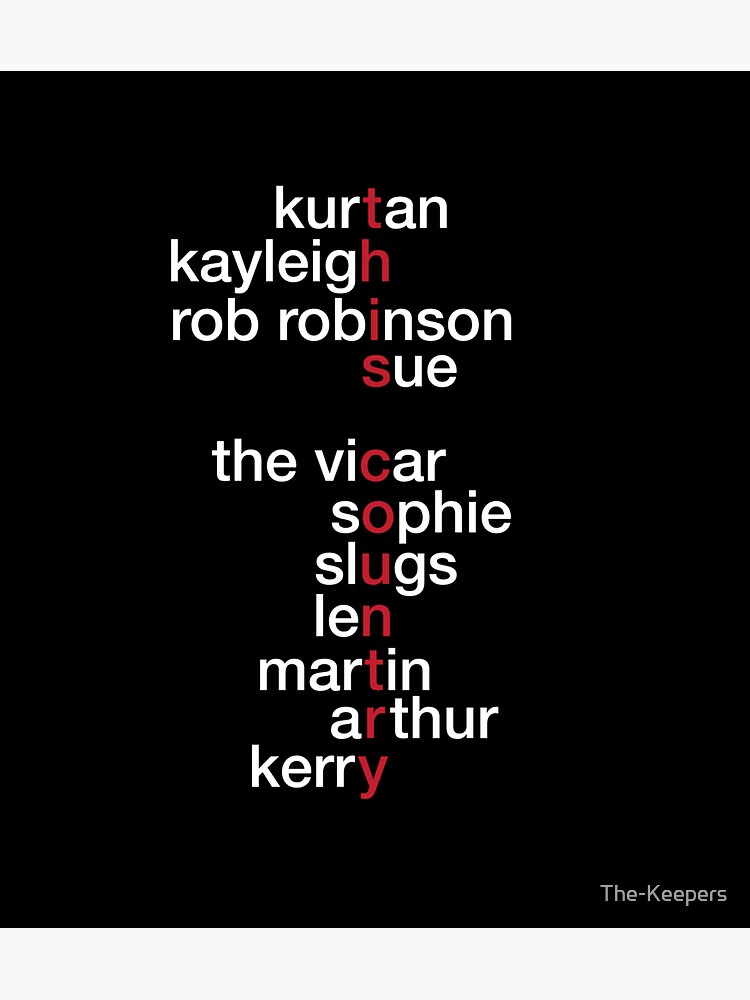 "This Country Characters Acrostic" Sticker for Sale by The-Keepers ...