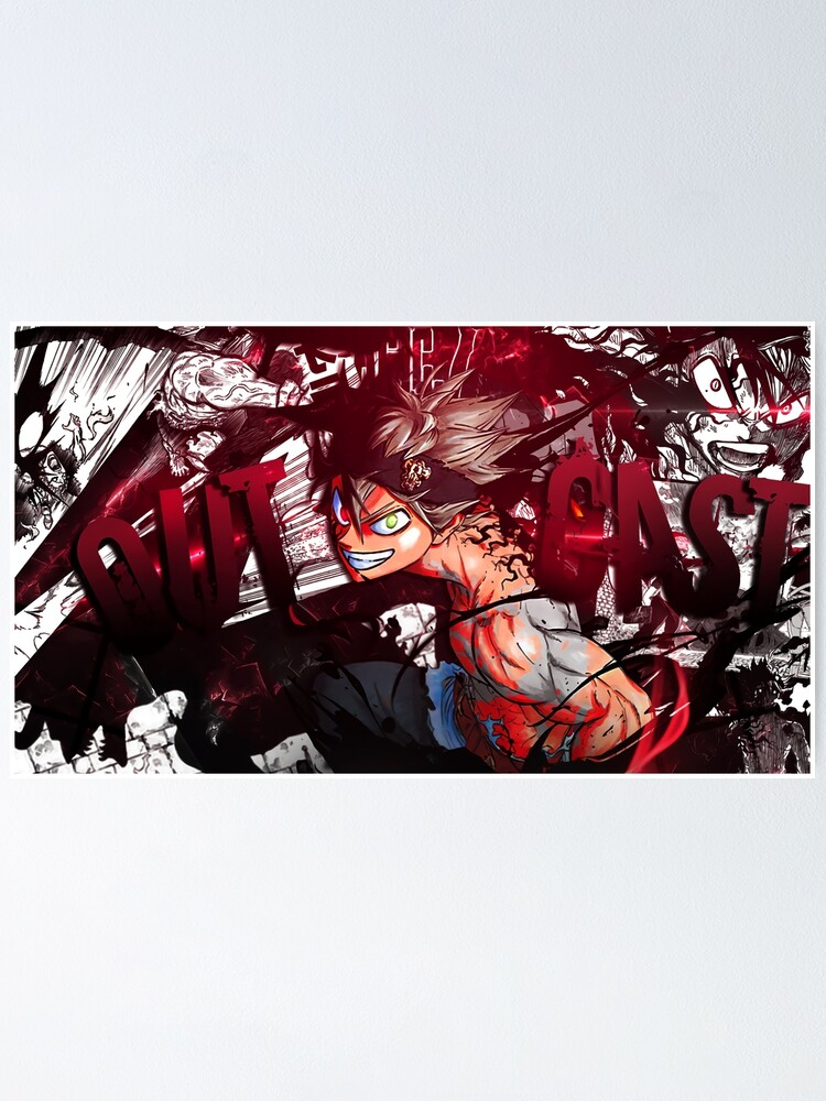 "Asta from Black Clover" Poster for Sale by Spikeynator | Redbubble