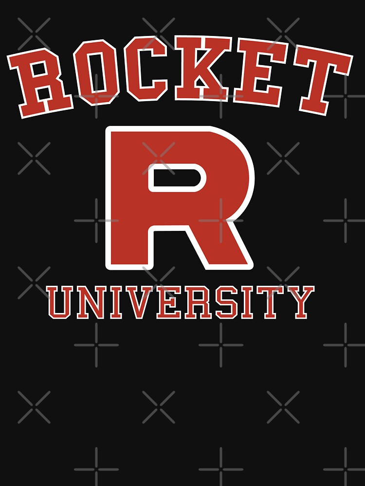 "Rocket University" T-shirt for Sale by dbizal | Redbubble | team ...