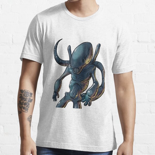 "Cute Alien Xeno-morph like" T-shirt for Sale by HogashArtShop ...