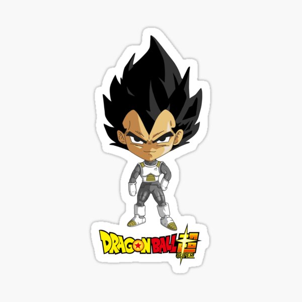 "Vegeta logo super" Sticker for Sale by Conxypy | Redbubble