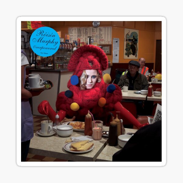 "Roisin Murphy - Overpowered" Sticker by jakewhiteok | Redbubble