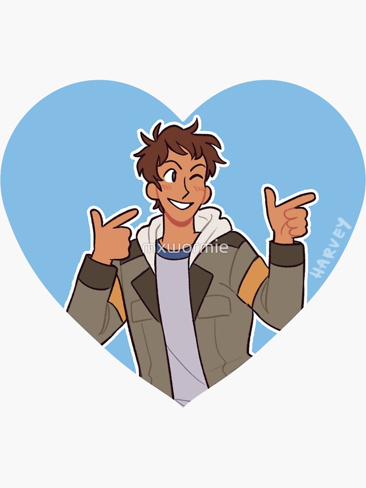 "finger guns lance" Sticker for Sale by harbey | Redbubble