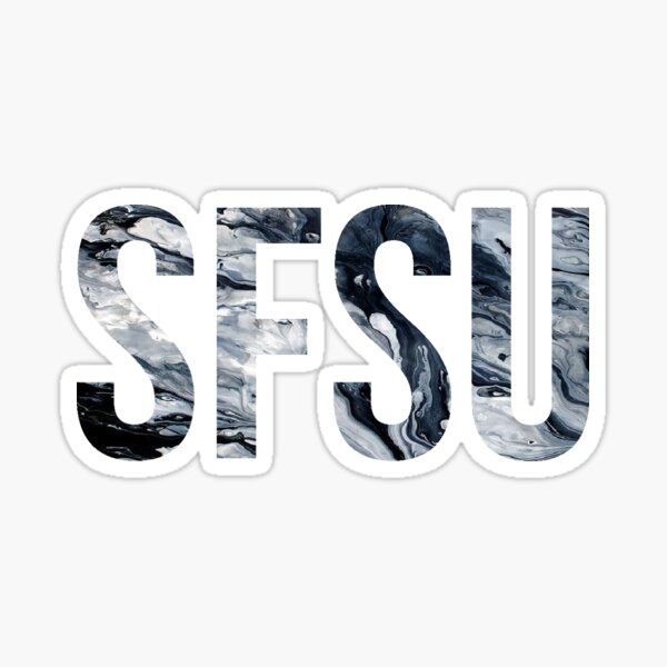 Sfsu Stickers | Redbubble