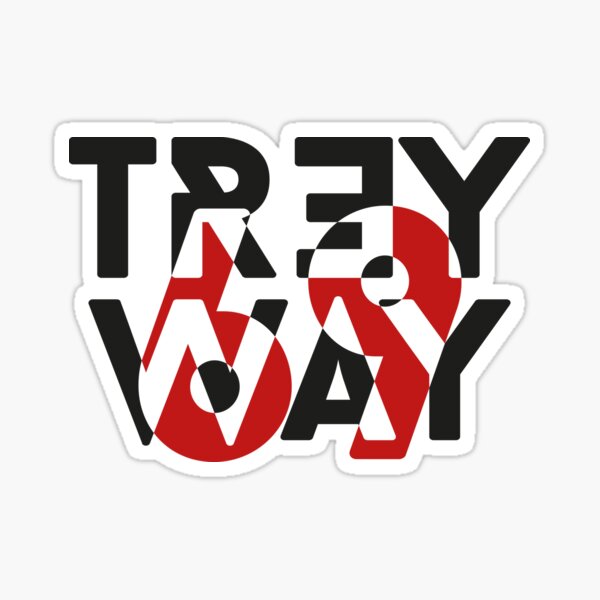 "Treyway 69" Sticker by hypnotzd | Redbubble