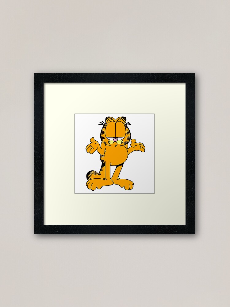 "Garfield 2" Framed Art Print for Sale by PEArt | Redbubble