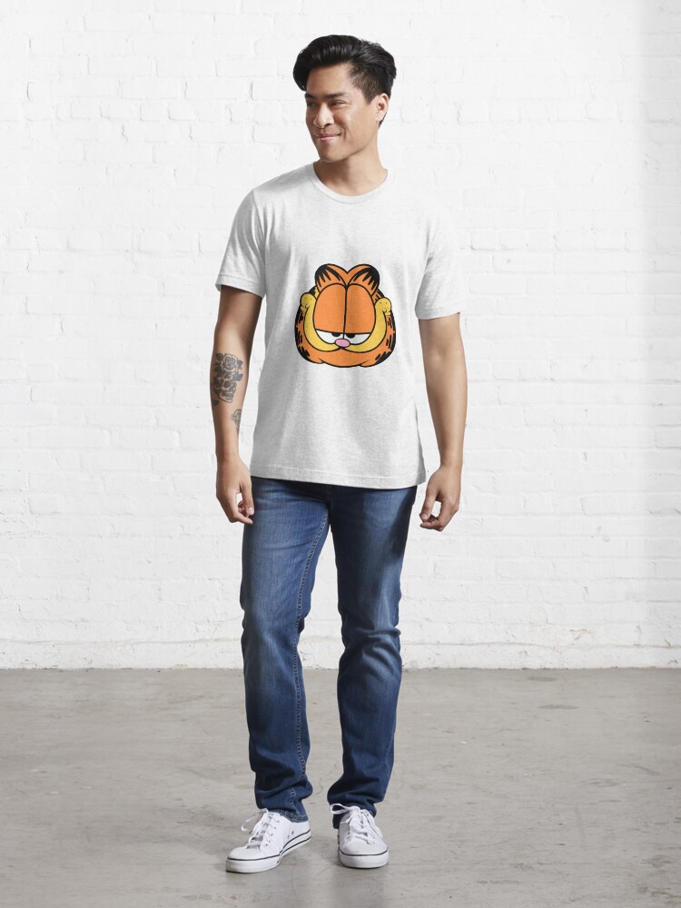 "Garfield face" T-shirt for Sale by PEArt | Redbubble | garfield t ...