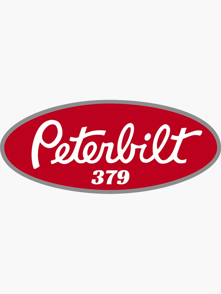 "Peterbilt 379 " Sticker for Sale by dylan-rose | Redbubble