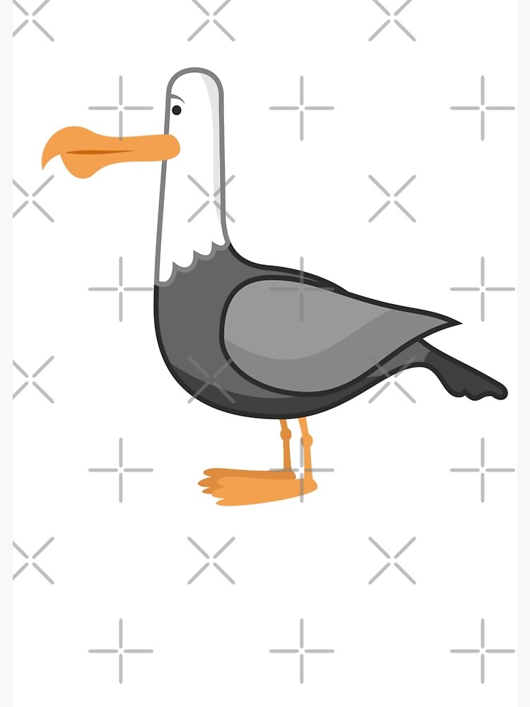 "Finding Nemo Seagull design " Art Print for Sale by EverestDesigns ...
