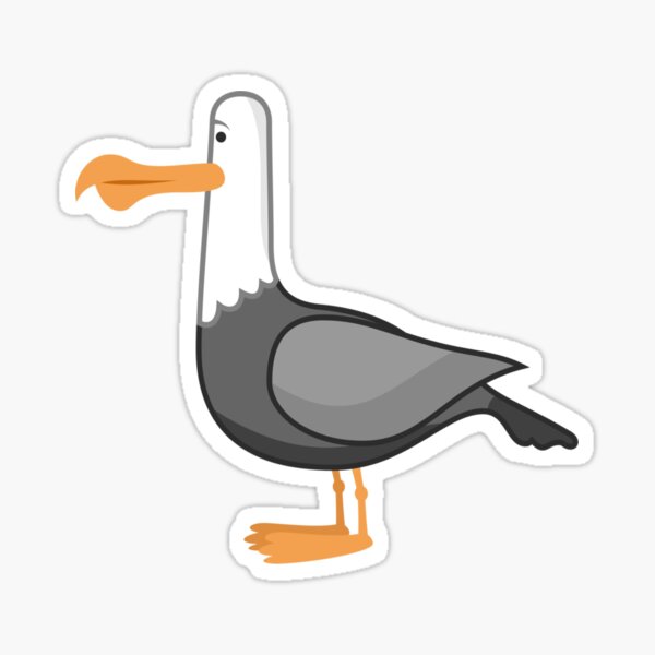 "Finding Nemo Seagull design " Sticker for Sale by EverestDesigns ...