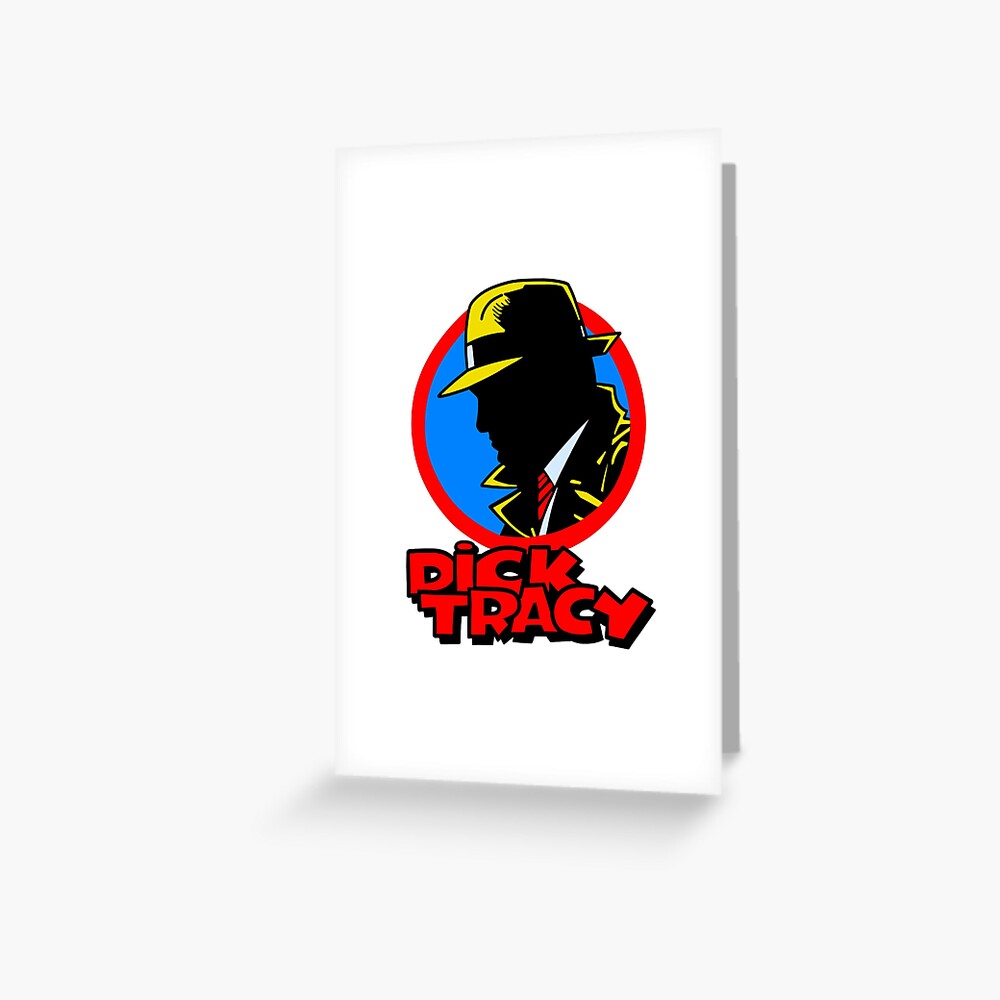 "Dick Tracy logo" Greeting Card by PEArt | Redbubble