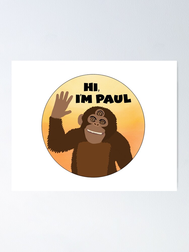 "Hi I’m Paul" Poster for Sale by ekagj98 | Redbubble