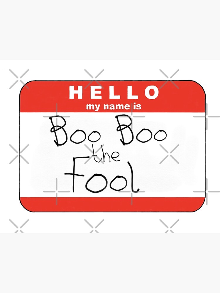 "Boo Boo the Fool" Poster by ekagj98 | Redbubble