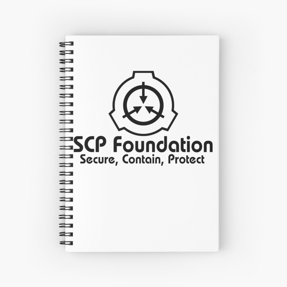 "SCP Foundation" Spiral Notebook by k3rstman1 | Redbubble