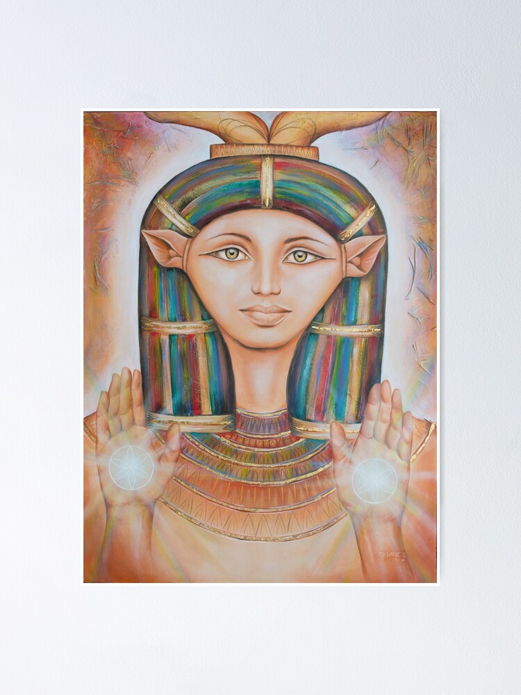 "Hathor" Poster for Sale by RobynChanceArt | Redbubble