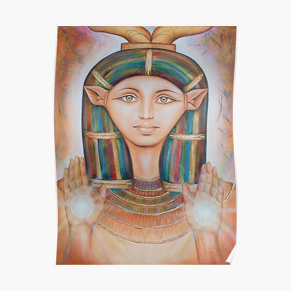 "Hathor" Poster for Sale by RobynChanceArt | Redbubble