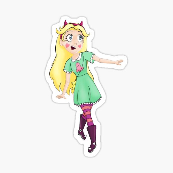 "Star Butterfly " Sticker for Sale by Bryceillustrate | Redbubble
