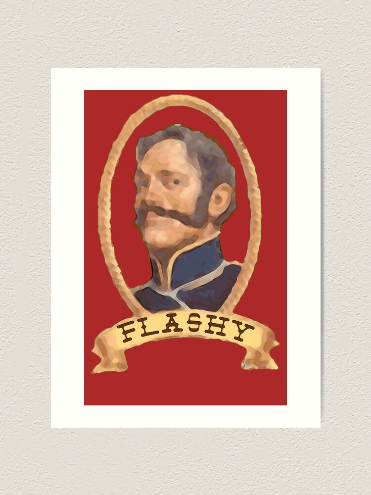 "Flashy!" Art Print for Sale by LordNeckbeard | Redbubble