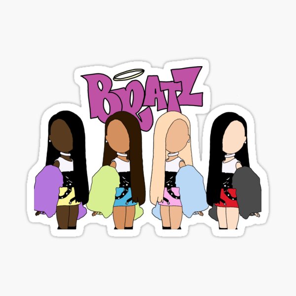 "Bratz" Sticker by donny6 | Redbubble