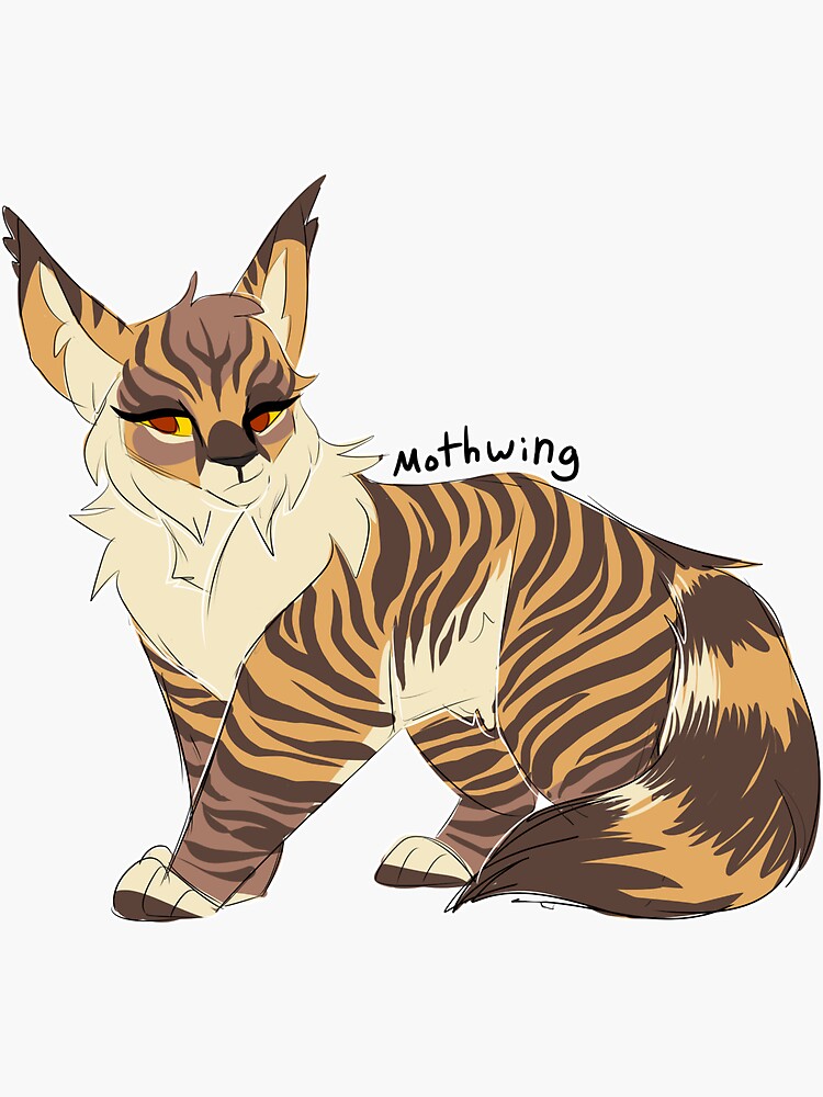 "Mothwing" Sticker by Draikinator | Redbubble