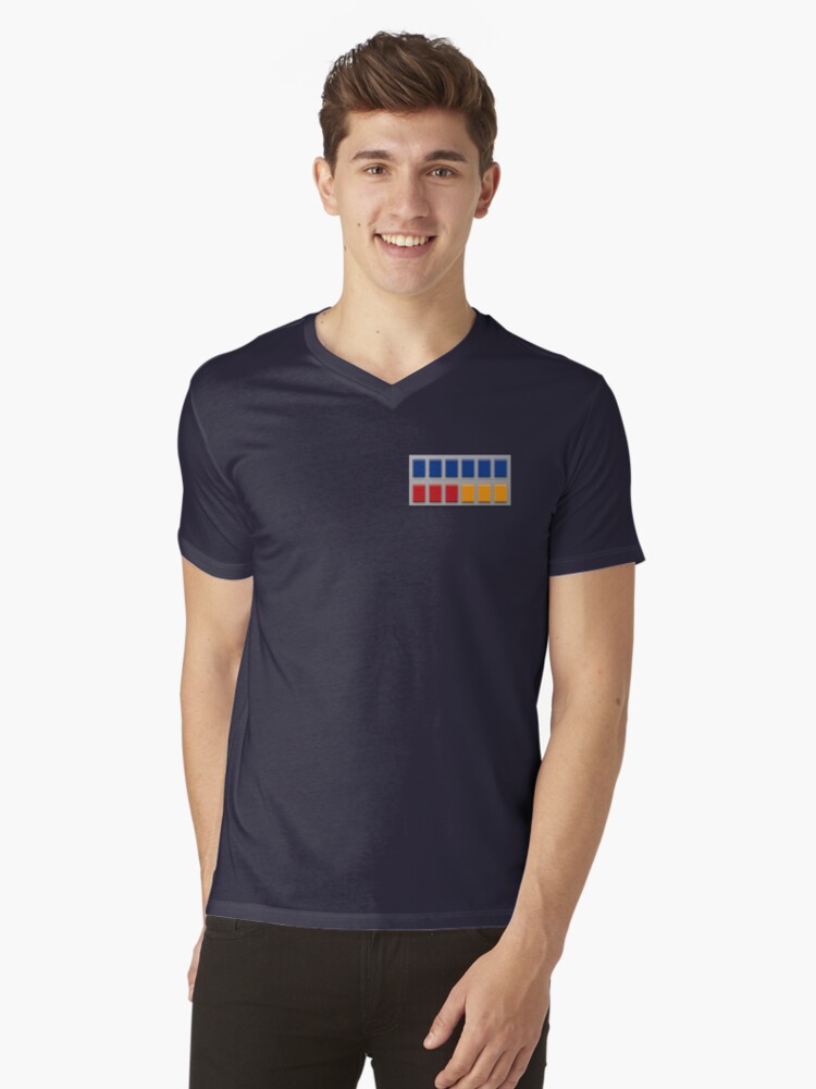"Imperial Officer Rank Insignia Plaque – Grand Moff" V-Neck T-Shirt for ...