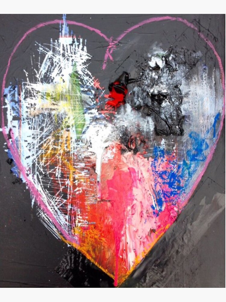 "Street POP Print Painting Graffiti Abstract Contemporary Modern Chic ...