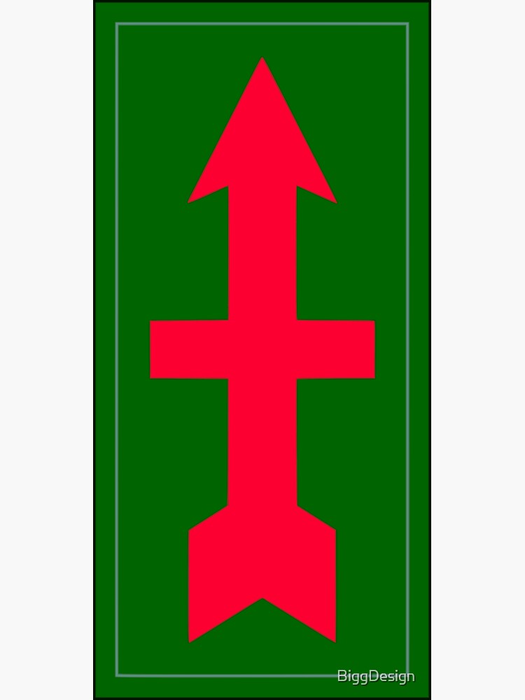 "32nd Infantry Division Patch" Sticker for Sale by BiggDesign | Redbubble