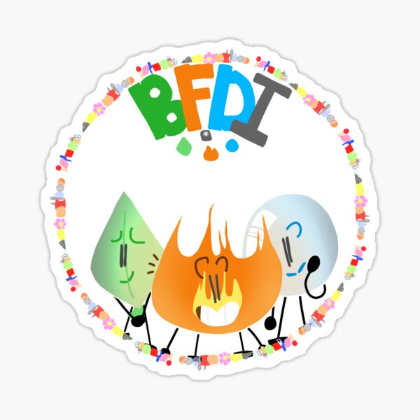 Bfdi Stickers | Redbubble