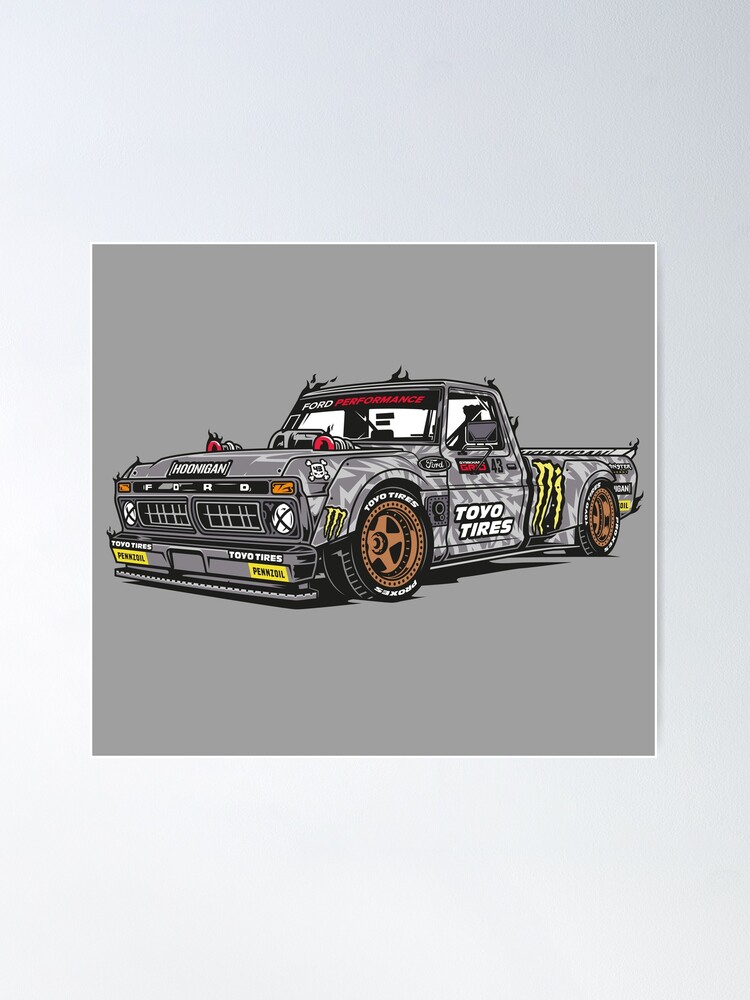 "Hoonitruck" Poster for Sale by Beauty Monster | Redbubble