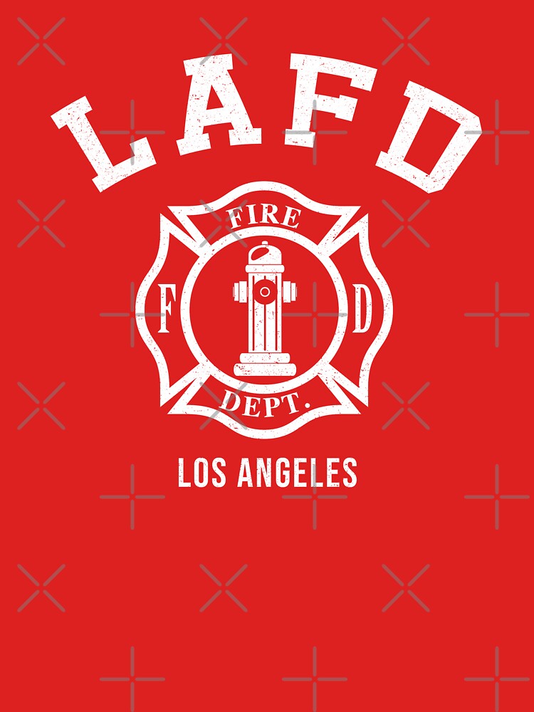 "LAFD Firefighters" T-shirt by corbrand | Redbubble