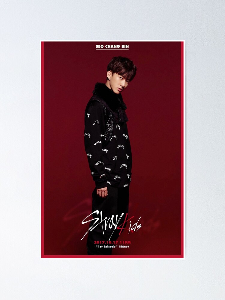 "Changbin-Stray Kids" Poster by MakaylaCar | Redbubble