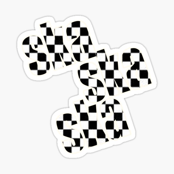 "Ska Ska Ska Plaid" Sticker for Sale by serpentsky17 | Redbubble