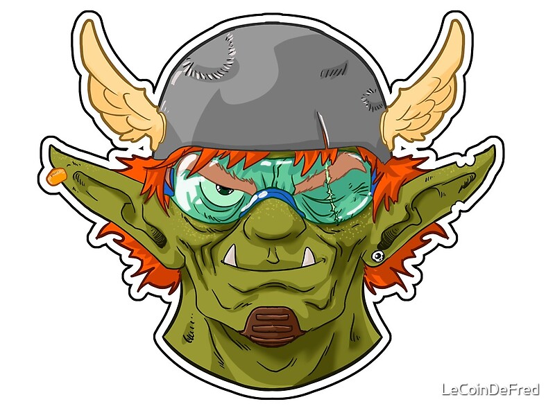 "smiling orc gif" by LeCoinDeFred | Redbubble
