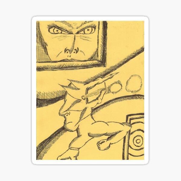 "spectator" Sticker by wormink | Redbubble