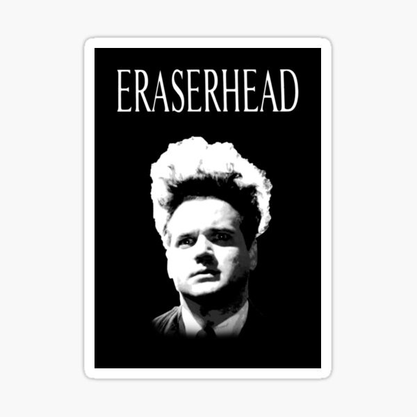 "Eraserhead" Sticker for Sale by SundogDesign | Redbubble