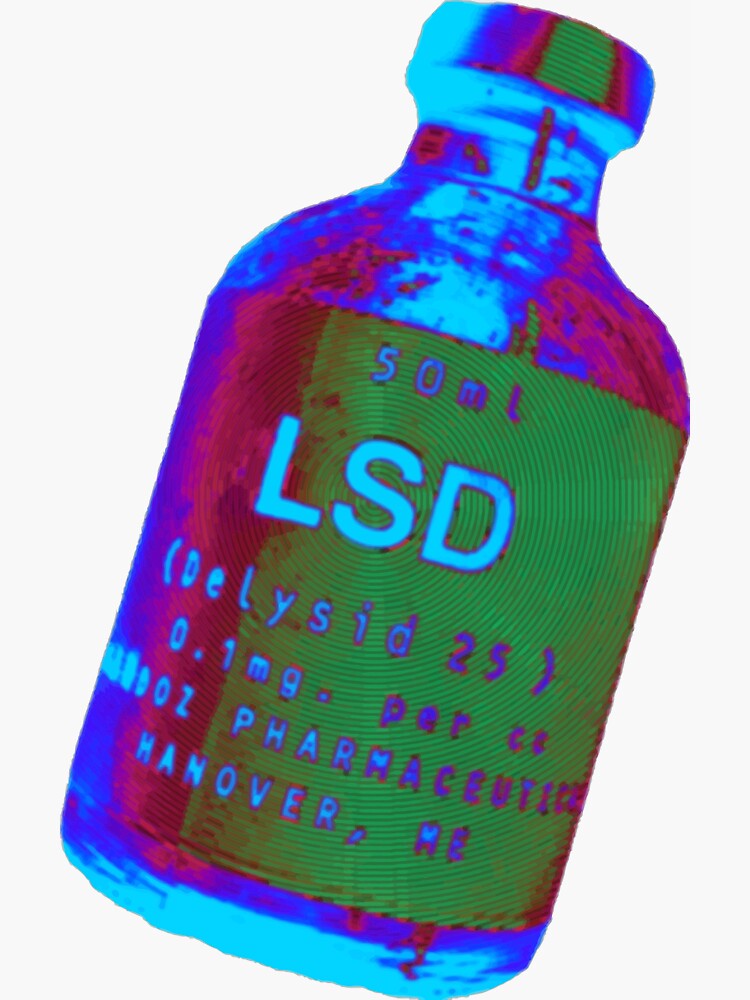 "LSD" Sticker for Sale by SophieGalleri | Redbubble