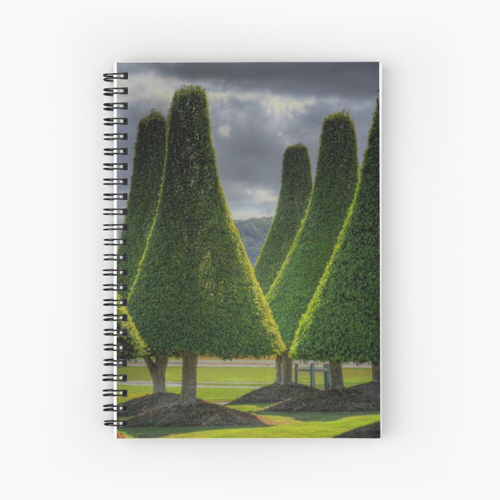 "dada trees" Spiral Notebook by mswift | Redbubble