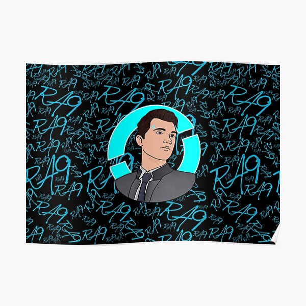 "DETROIT: Become Human - Connor RA9" Poster for Sale by RensDigitalArt ...