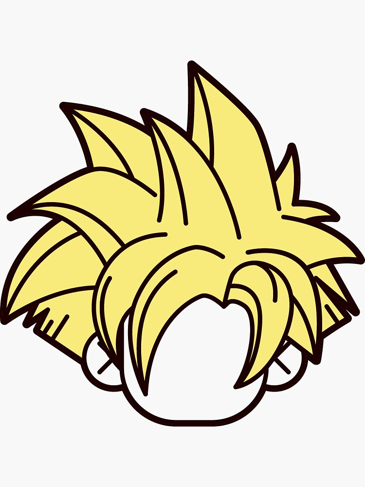 "Teen Gohan" Sticker by kelvector | Redbubble