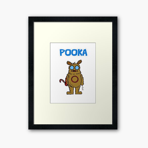 "Pooka" Framed Art Print by garigots | Redbubble