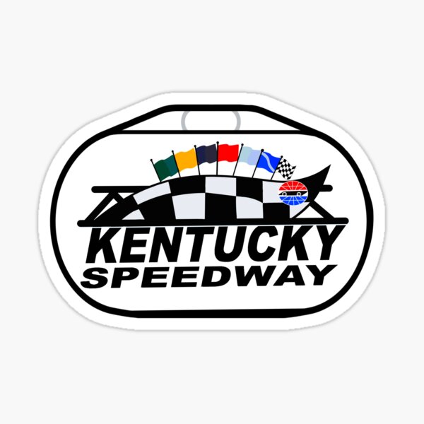 "Kentucky Speedway Design by MotorManiac" Sticker for Sale by ...