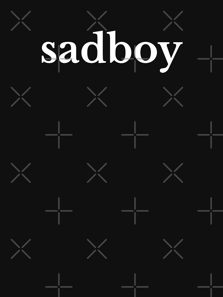"Sadboy (sad boy)" T-shirt for Sale by fandemonium | Redbubble | sad ...